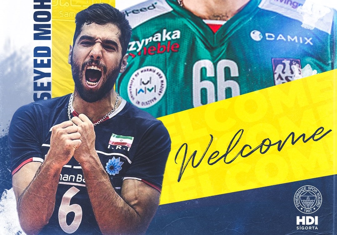 Seyed Mohammad Mousavi, Fenerbahçe HDI Sigorta’da.. - Sultanlar ve ...